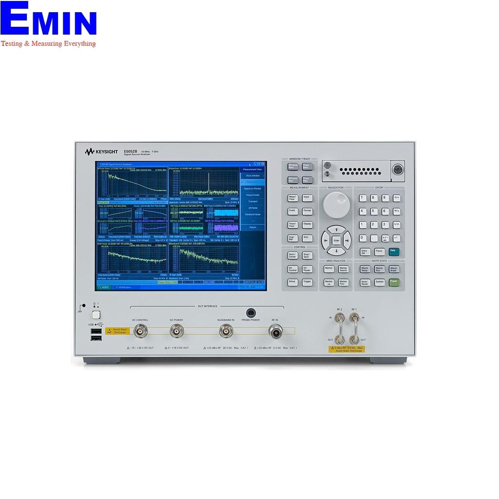 KEYSIGHT E5052B SSA Signal Source Analyzer (10 MHz to 7 GHz, 26.5 GHz, or 110 GHz) | EMIN.ASIA