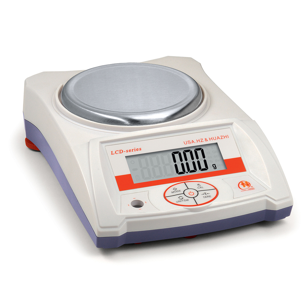 HUAZHI LCD-A1000 Precision Balance (1000g, 0.01g, external CAL) | EMIN.ASIA