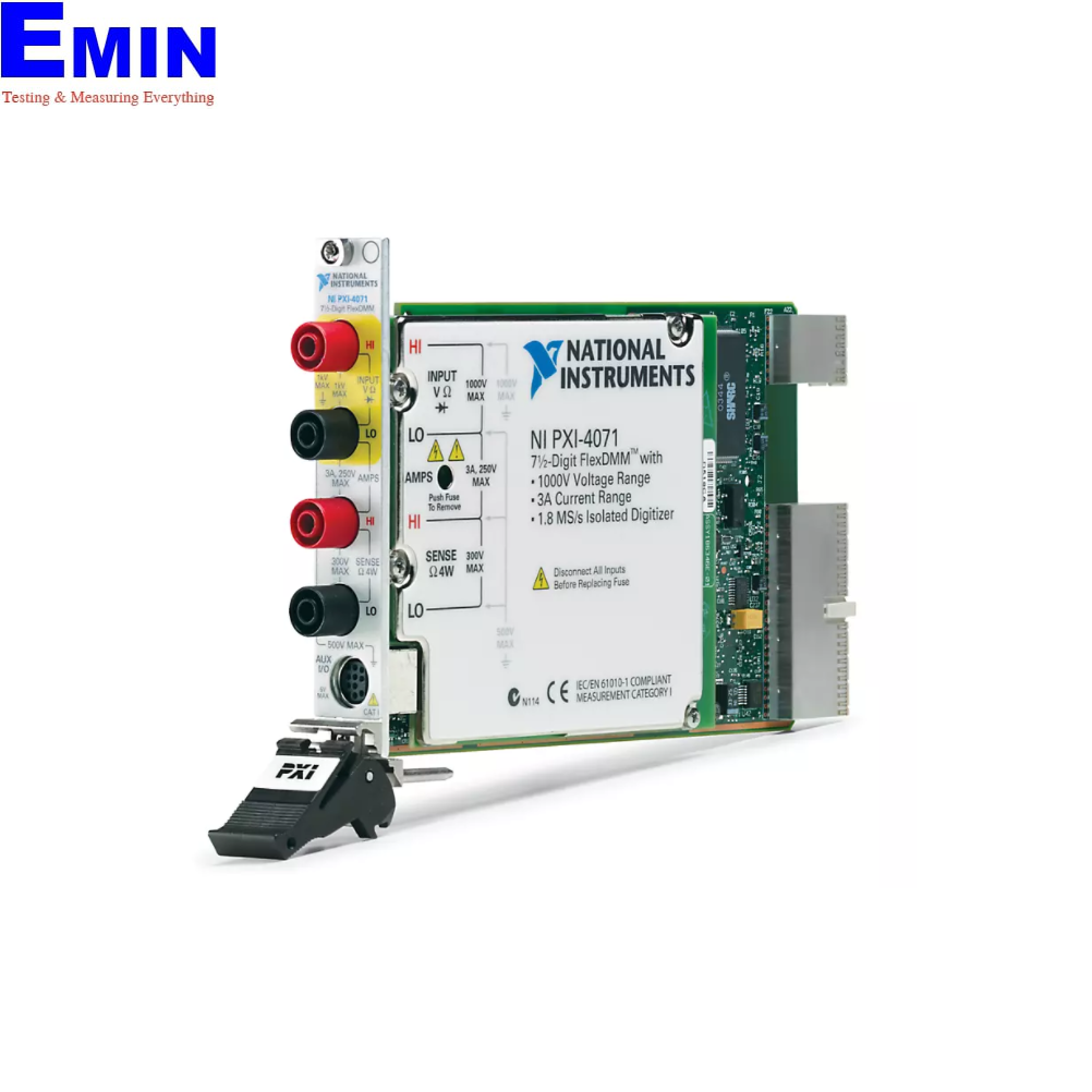 NI PXI-4071 PXI Digital Multimeter (DC ±1000V/±3A, 1.8 MS/s) | EMIN.ASIA