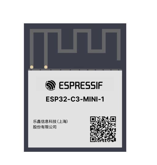 Espressif Systems ESP32-C3-MINI-1-H4 Multiprotocol Modules SMD module, ESP32-C3FH4, PCB antenna ...
