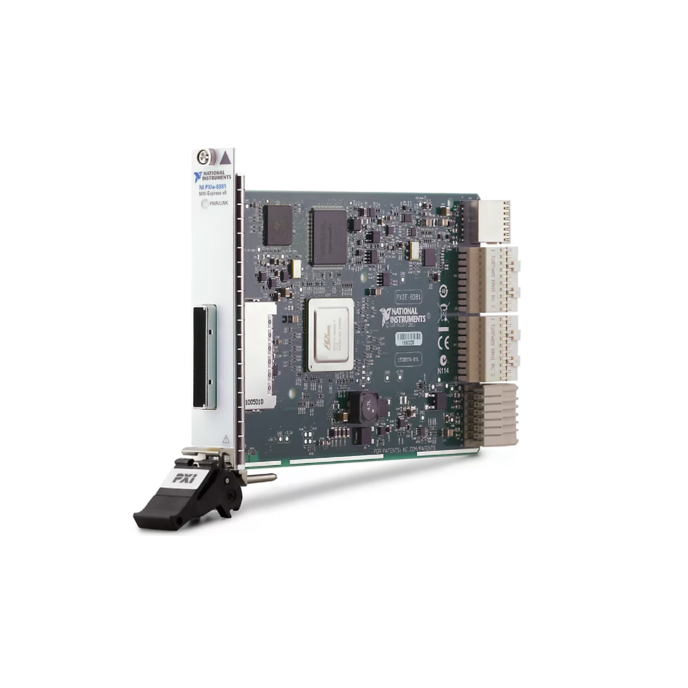 NI PXIe-8381 PXI Remote Control Module (1-port, MXI-Express Gen2 x8, 4 ...