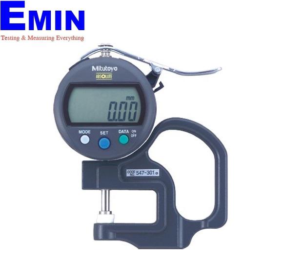 MITUTOYO 547-301A Digital Thickness Gage (0-10mm/ 0.01mm) | EMIN.ASIA