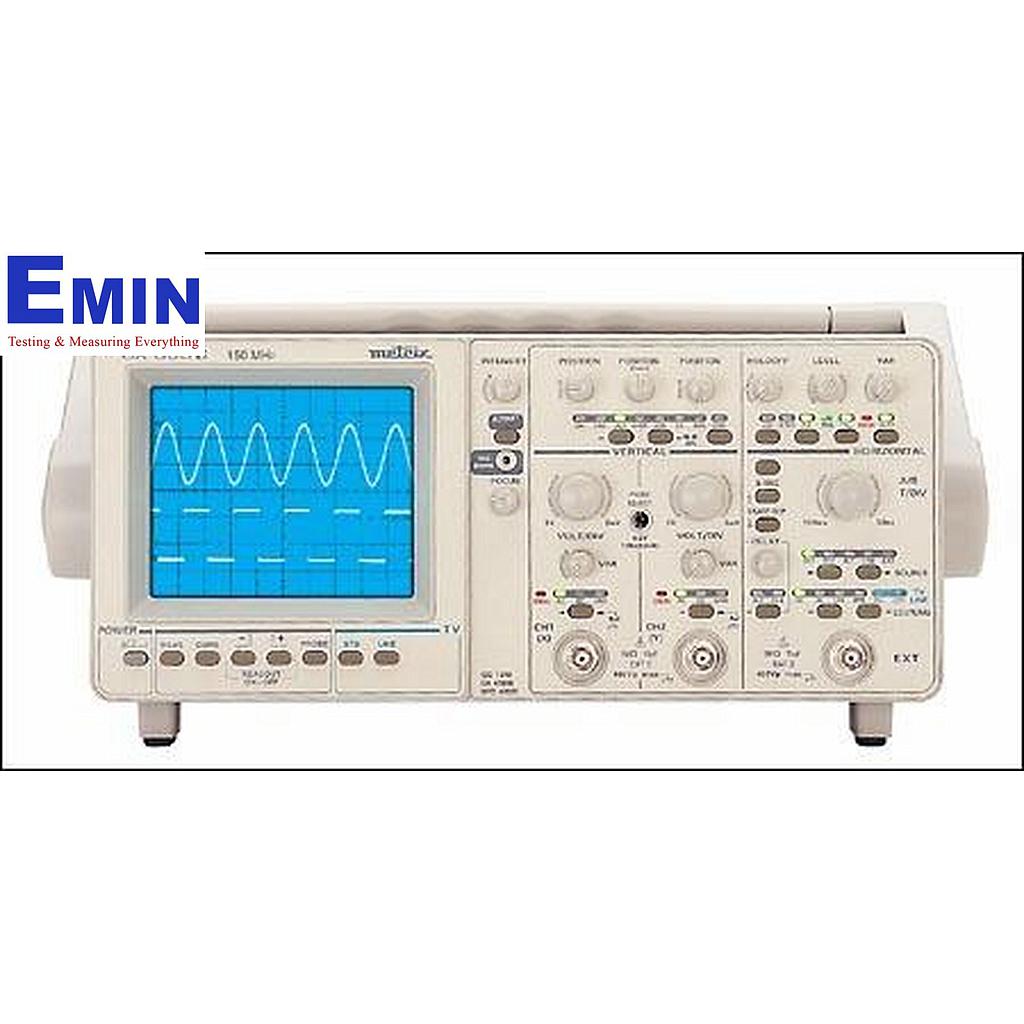 Metrix OX 863B Benchtop Analogue Oscilloscope (150Mhz, 2 channels ...