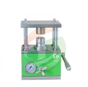 TOB TOB-MR-120 Hydraulic Manual Coin Cell Crimper (200kg/cm2) | EMIN.ASIA