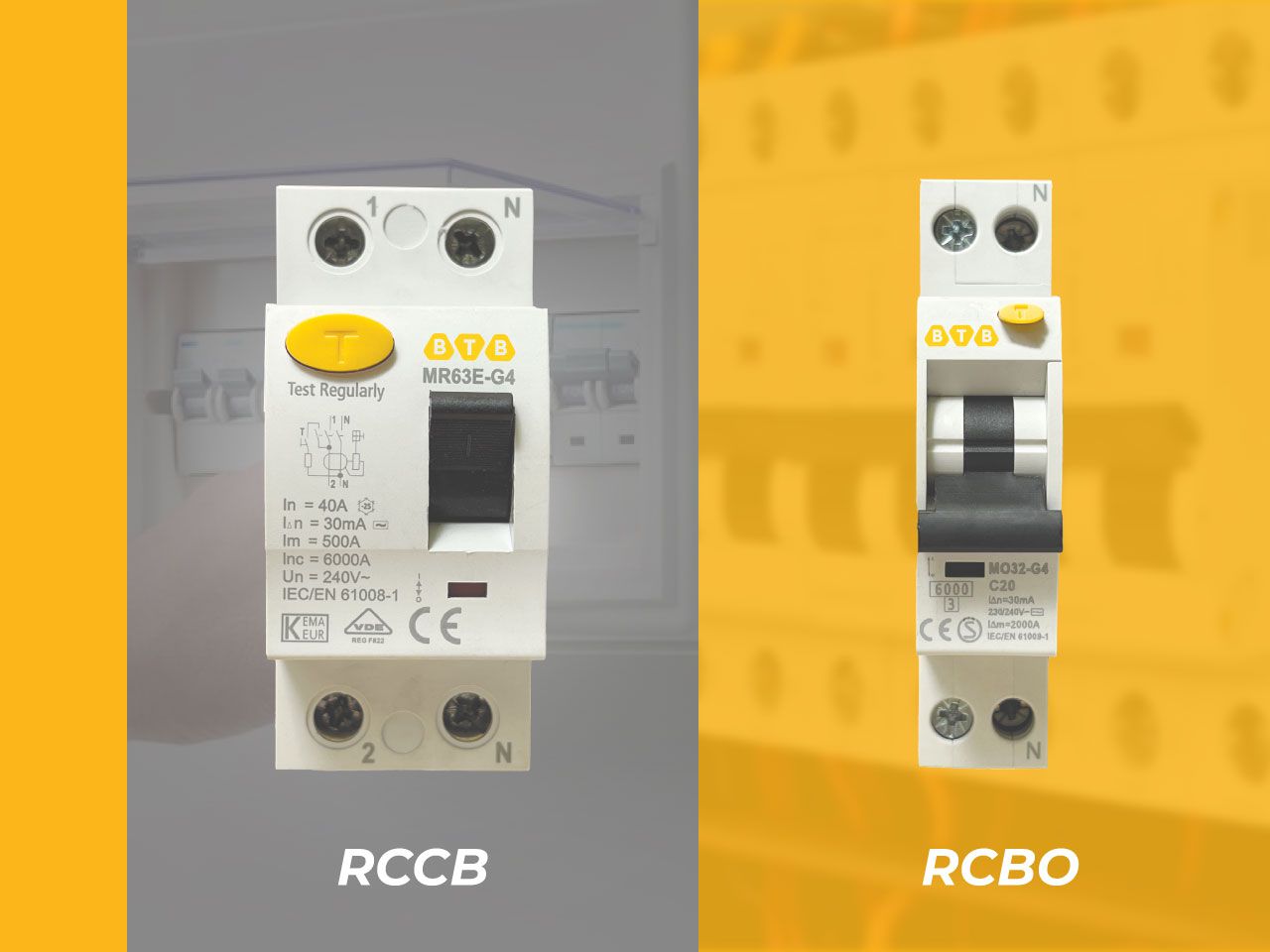 What is the difference between RCBO and RCCB? Similarities and differences to know | EMIN.ASIA