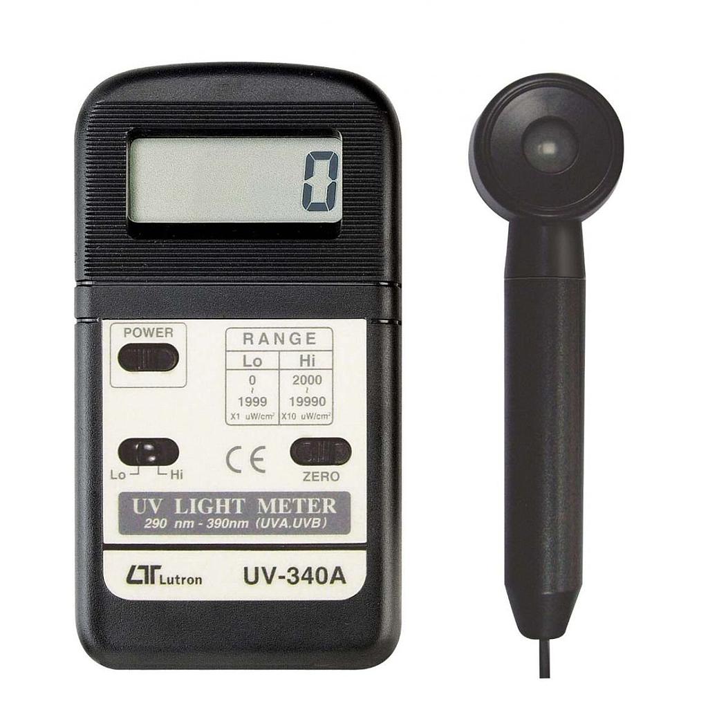 LUTRON UV-340A UV LIGHT METER (19990 uW/cm2) | EMIN.ASIA