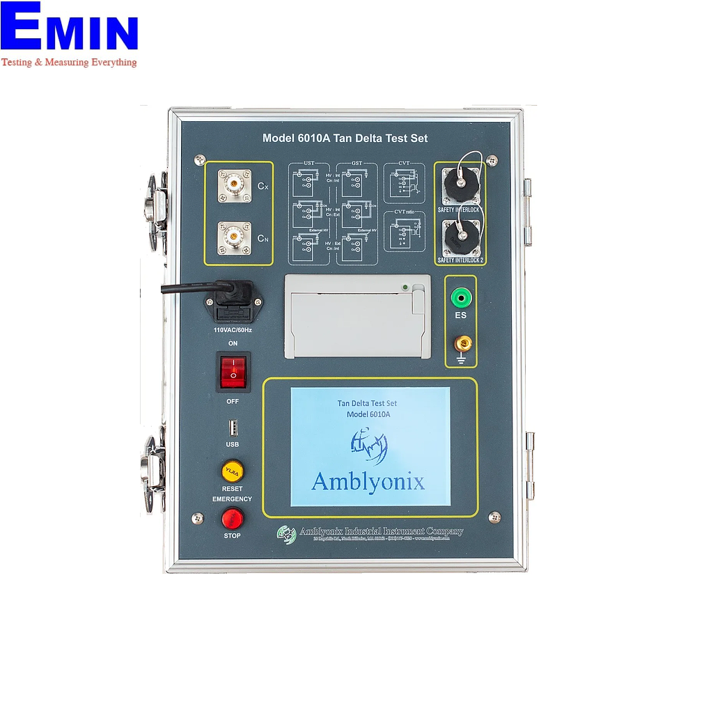 Amblyonix 6010A Capacitance and Tan/Delta Testing Set | EMIN.ASIA